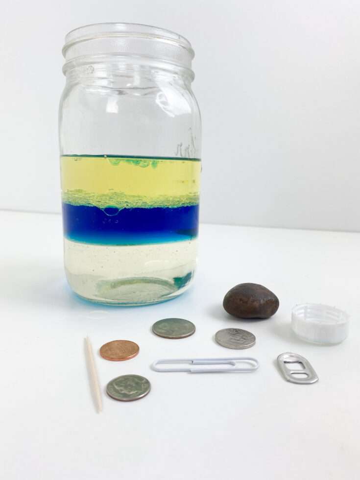 Beautiful Liquid Density Experiment Demonstrated with Ocean Layers!