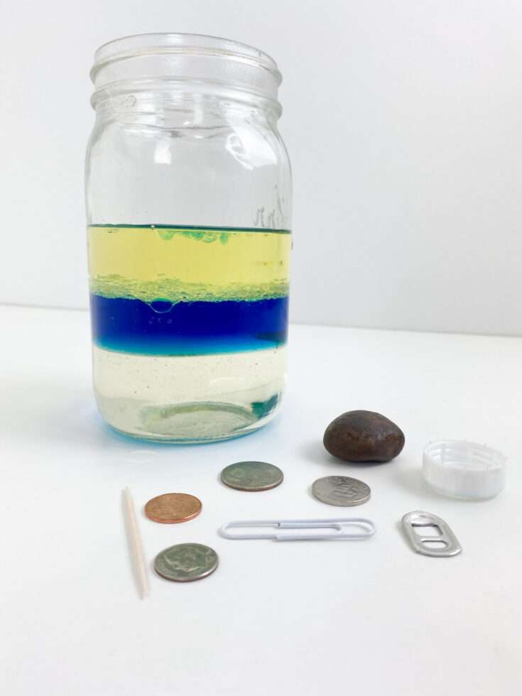 Beautiful Liquid Density Experiment Demonstrated with Ocean Layers!
