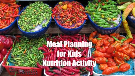Healthy Meal Planning with Kids Activity
