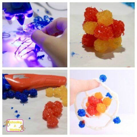 Make a 3D Carbon Atom Model for Science!