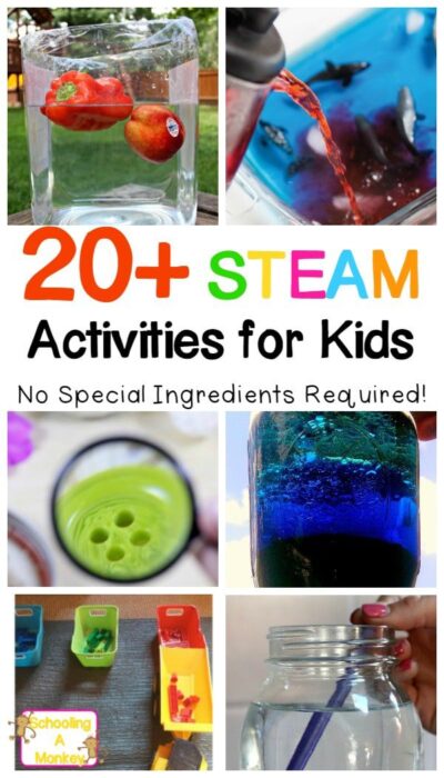 20+ Free and Fun STEAM for Kids Activities You Can Do Right Now