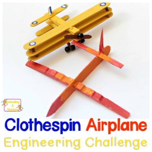 How to Make a Clothespin Airplane Using Clothespins and Popsicle Sticks
