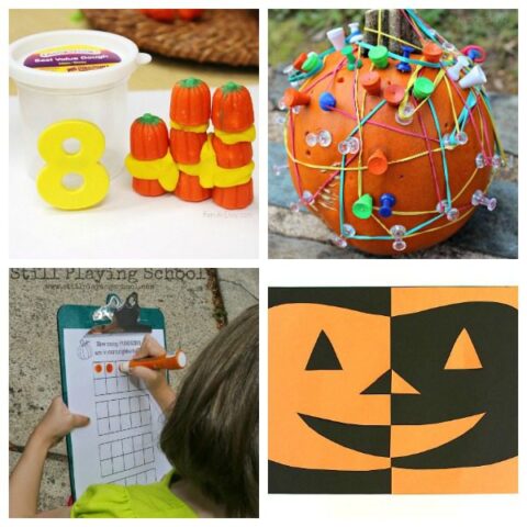 Pumpkin STEM Activities For Kindergarten and Preschool