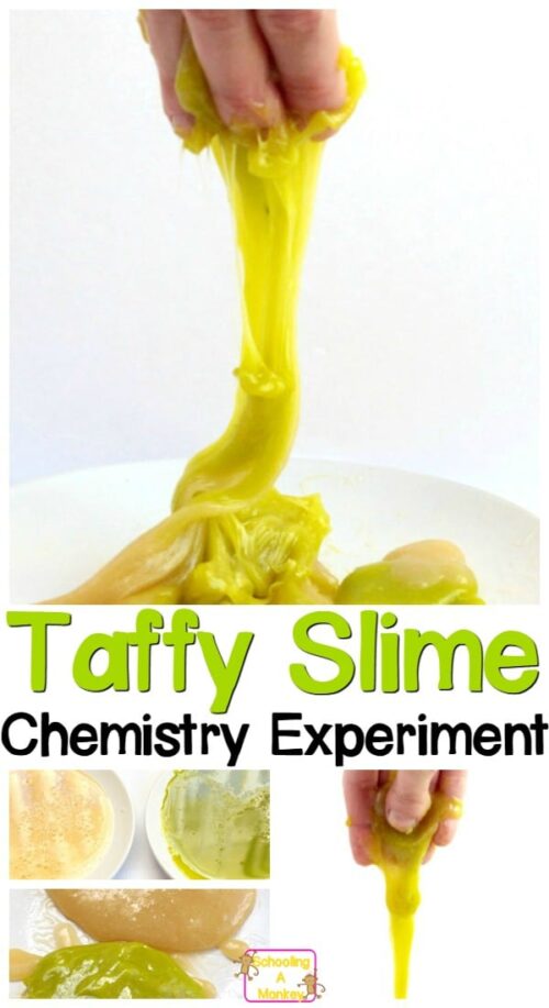 Candy Chemistry Experiments: Sticky, Edible Taffy Slime