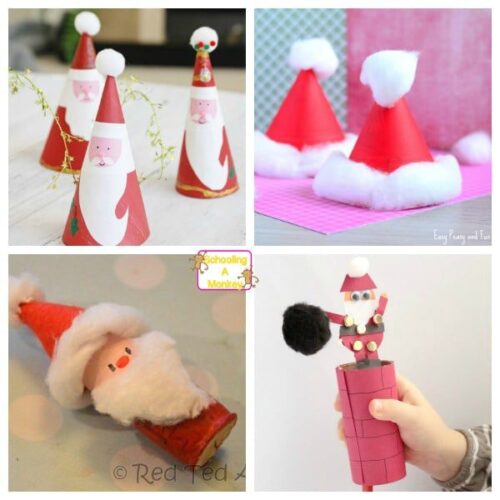 Delightful and Adorable Santa Claus Crafts for Kids