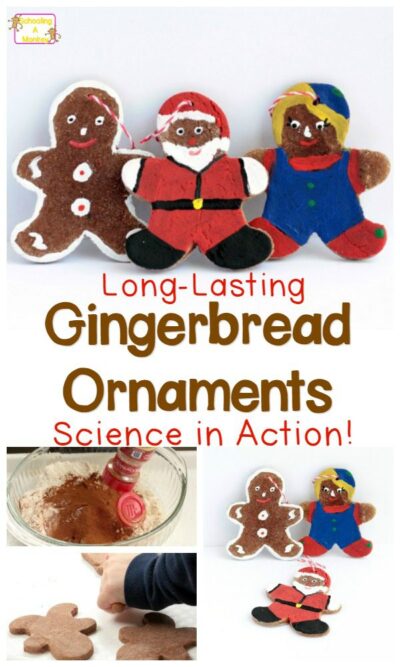 Long-Lasting Gingerbread Ornament Recipe with Free Science Lesson Plan!