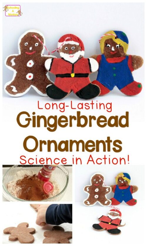 Long-Lasting Gingerbread Ornament Recipe with Free Science Lesson Plan!