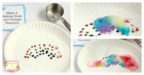 Super Fun Fizzing Rainbow Experiment for Little Scientists