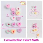 Valentine's Day Math with Conversation Hearts!