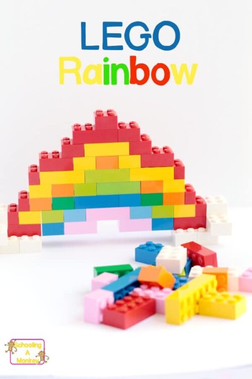 How to Make a LEGO Rainbow with Classic LEGO Bricks