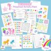 20 Unicorn Activity Ideas- Unicorn Crafts, Printables, and STEM Activities!