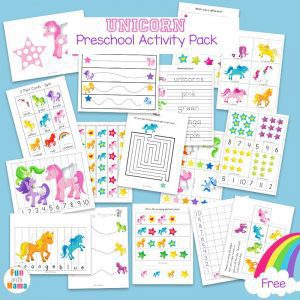20 Unicorn Activity Ideas- Unicorn Crafts, Printables, and STEM Activities!