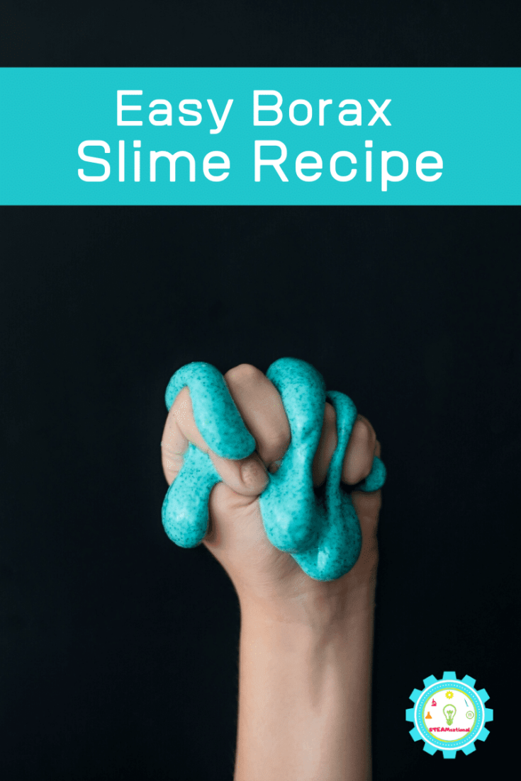 Easy Slime Recipe with Borax (the original slime recipe!)
