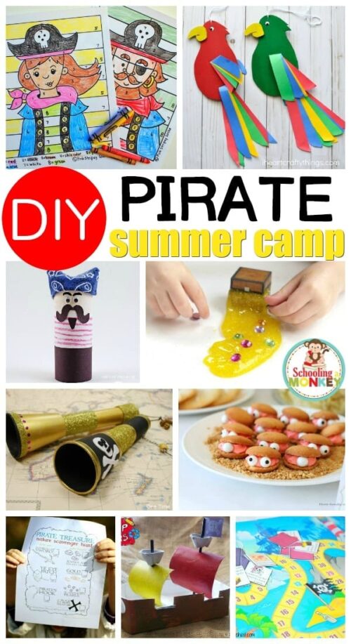 Make Your Own Seaworthy Pirate Summer Camp!