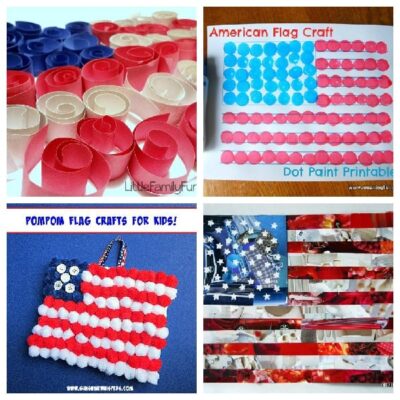 Super Fun and Patriotic American Flag Crafts for Kids