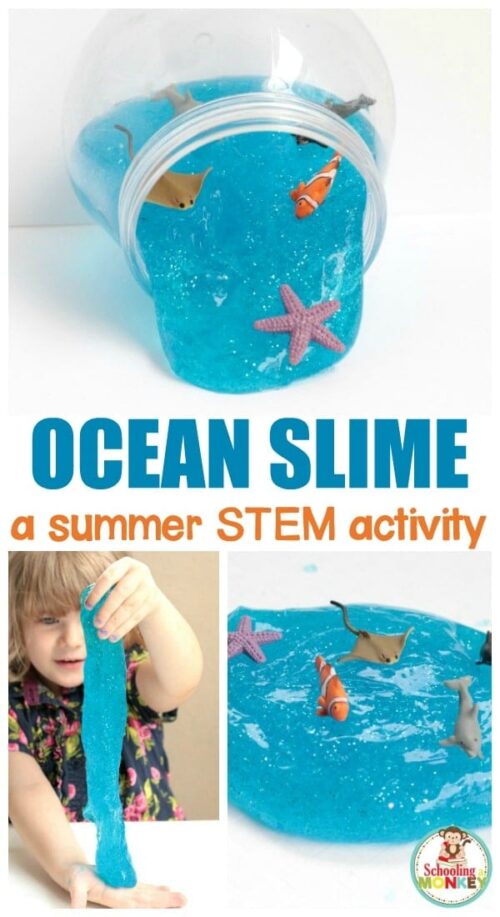 How to Make an Ocean Slime Recipe for Under the Sea Fun!