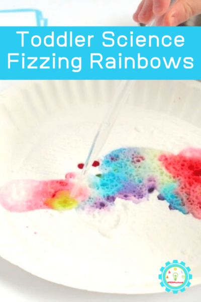 Super Fun Fizzing Rainbow Experiment for Little Scientists