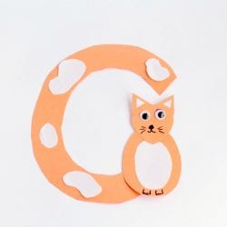 C is for Cat Alphabet Craft