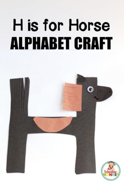 H is for Horse Alphabet Craft