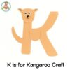 K is for Kangaroo Letter Craft