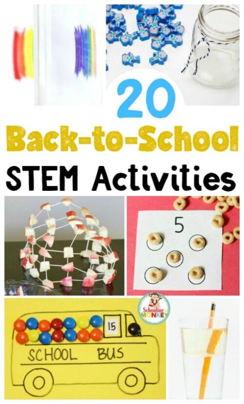 25 Spectacular Back to School STEM Activities for Kids