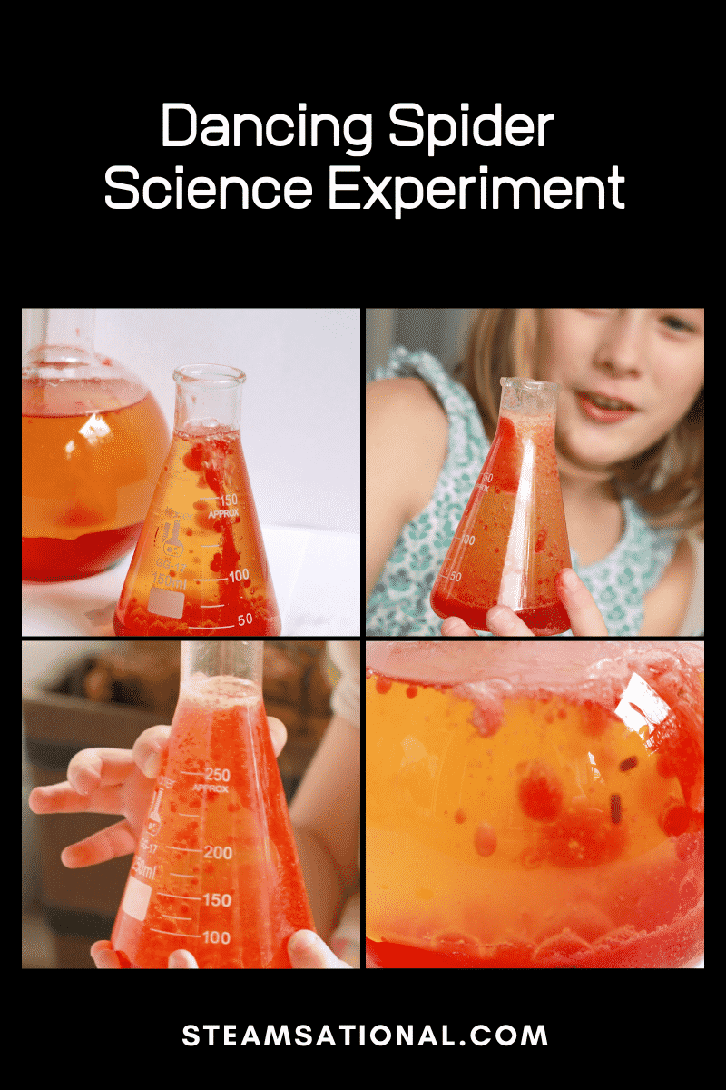 Simple and Creative Bubbling Halloween Lava Lamp