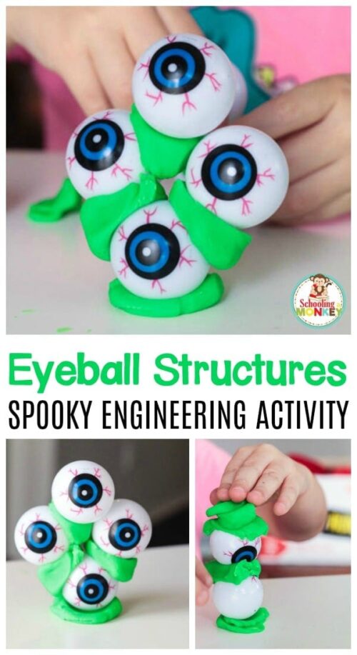 Spooky Fun: Eyeball STEM Challenge for Halloween