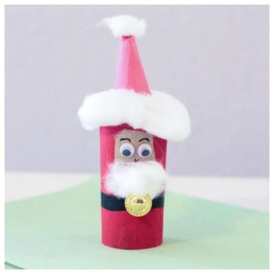 The Easiest Santa Craft You Can Make This Year