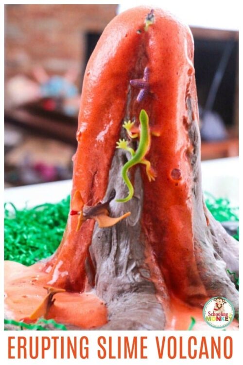 Easy DIY Volcano Slime Recipe that Really Erupts!