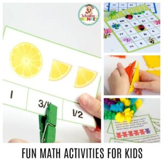50+ Fun Math Activities for Kids