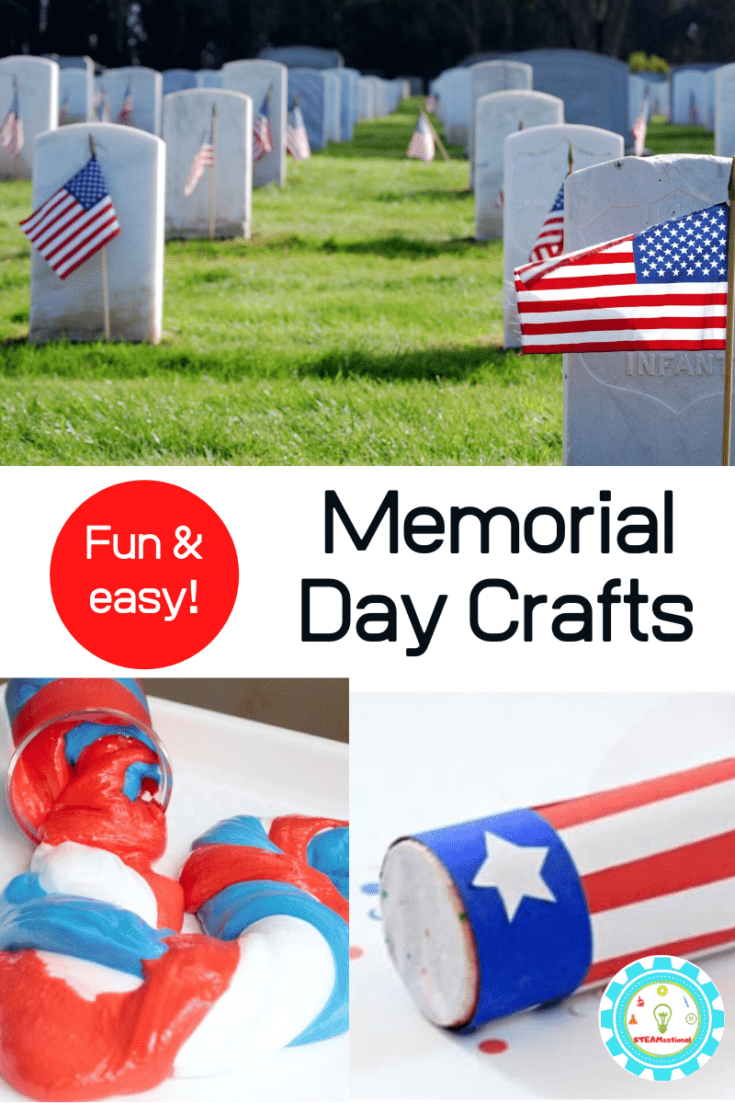 Patriotic Memorial Day Crafts and Activities for Kids