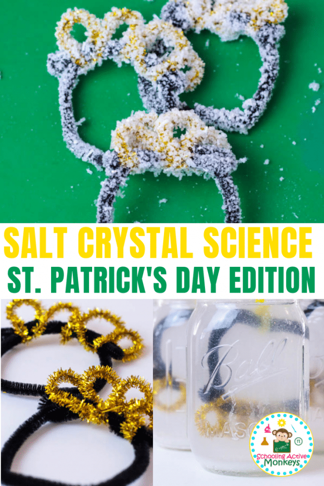 How to Grow Crystals with Salt for St. Patrick's Day Fun