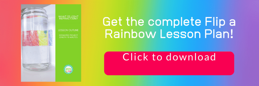 Flip a Rainbow Light Refraction Experiment