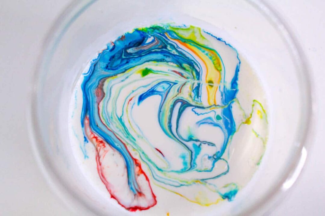 Easy Magic Milk Rainbow Science Experiment for Color-Loving Kids