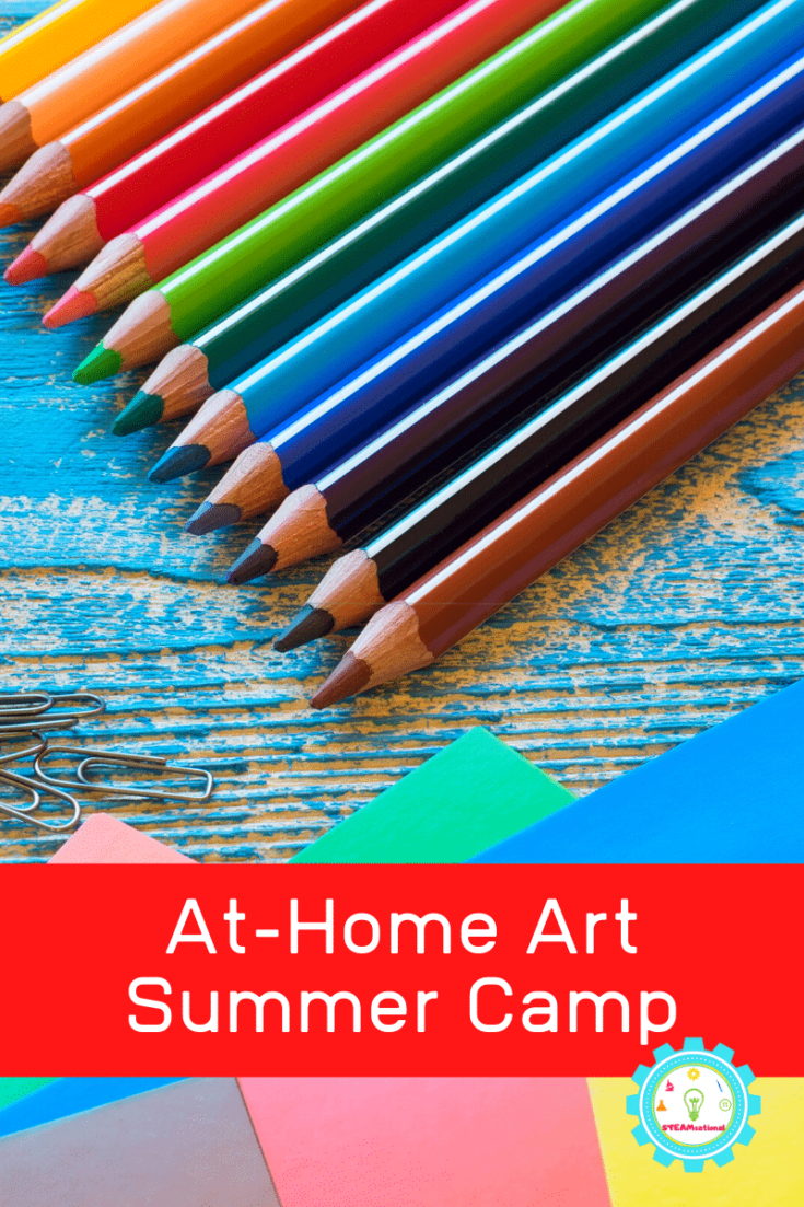 Easy and Creative DIY Art Summer Camp for Kids