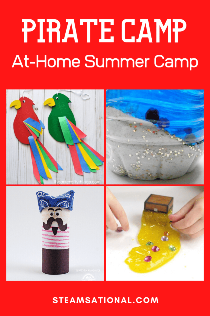 Make Your Own Seaworthy Pirate Summer Camp!