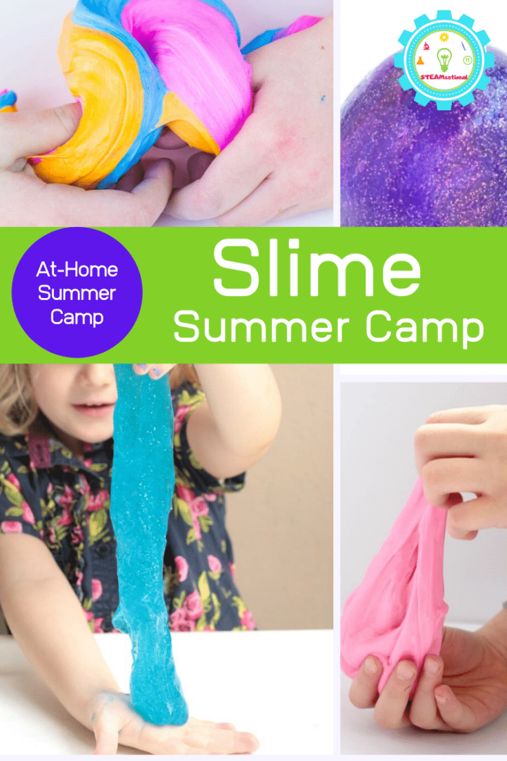 Backyard Slime Summer Camp for Kids Who Love Slime!