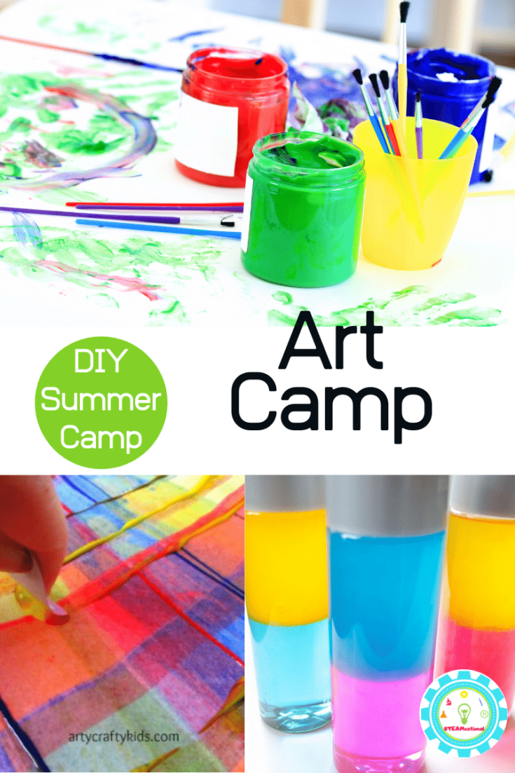 Easy and Creative DIY Art Summer Camp for Kids