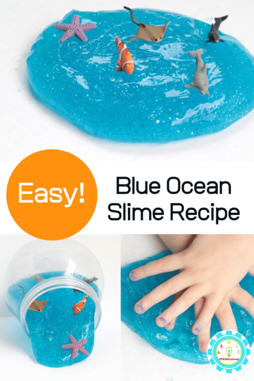 How to Make an Ocean Slime Recipe for Under the Sea Fun!