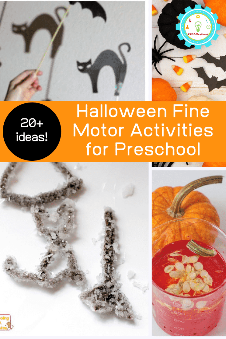 11 Halloween Fine Motor Activities that Will Delight Not Fright!
