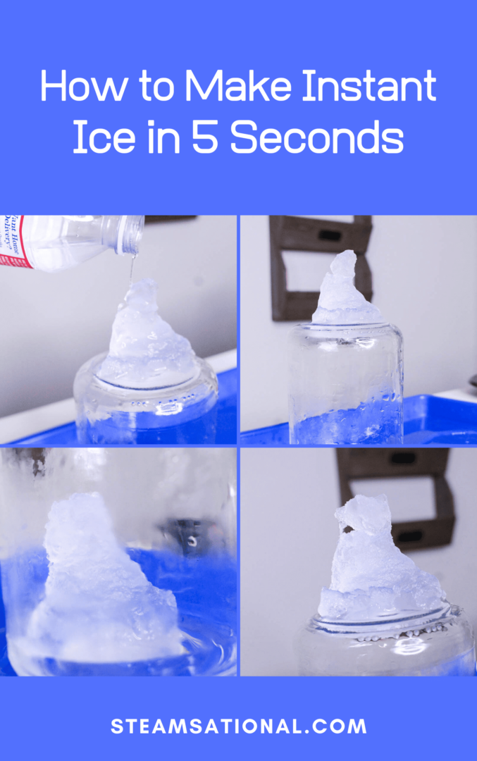 How to Make Instant Ice in 5 Seconds