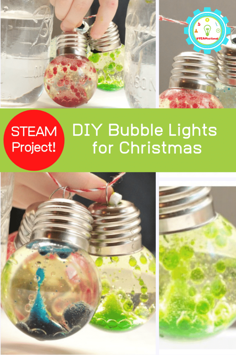 How to Make Your Own Homemade Bubble Christmas Lights