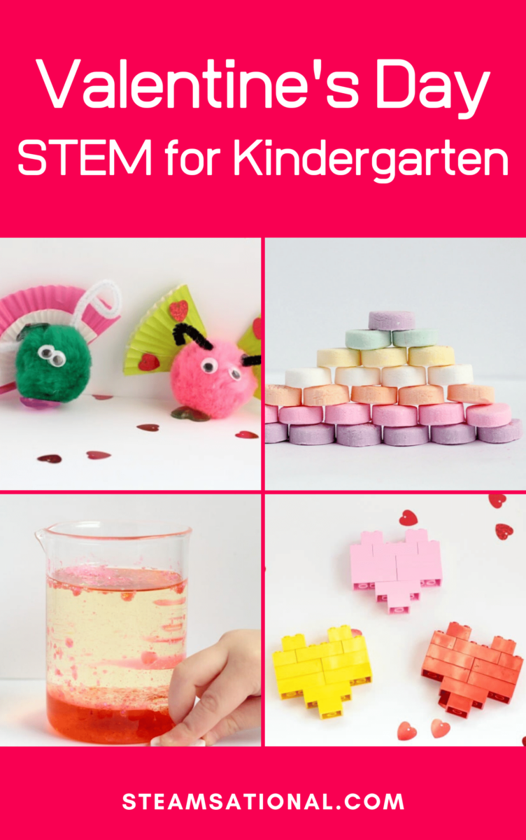 Valentine's Day STEM Activities for Kindergarten