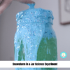 Easy Snow Storm in a Jar Experiment for Multiple Grades!