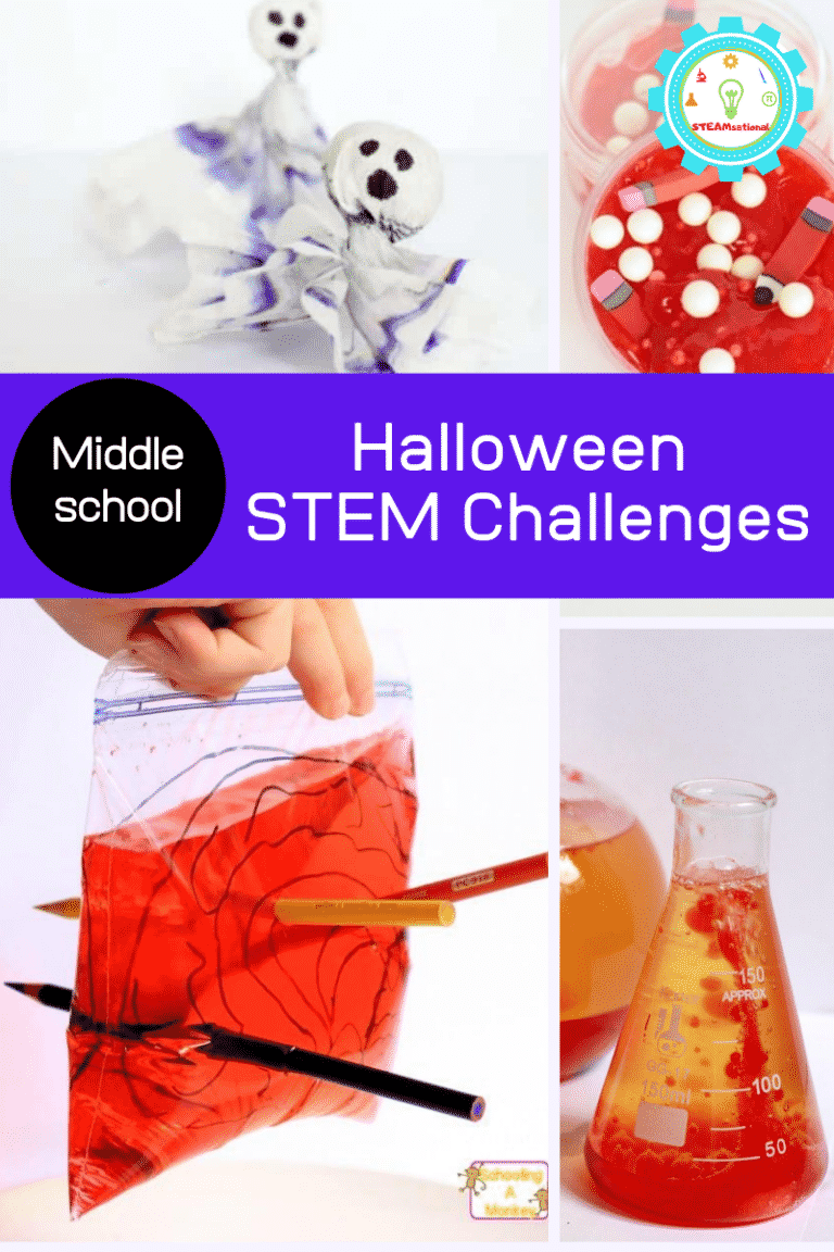 Spooky Halloween STEM Activities For Middle School Spooky Halloween STEM Activities For Middle School