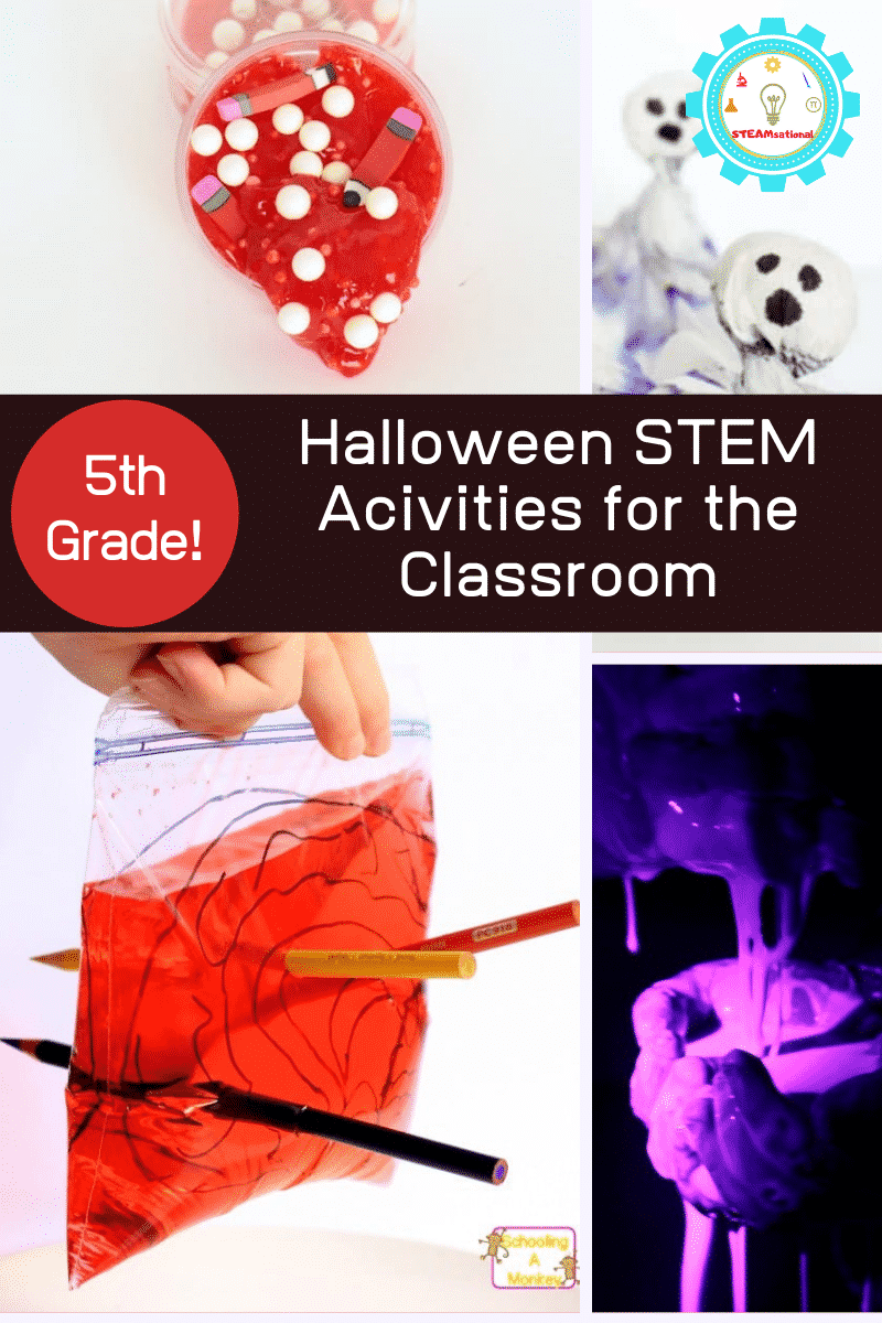 Halloween STEM Activities for Fifth Grade