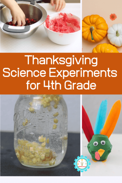 Thanksgiving STEM Activities for 4th Grade