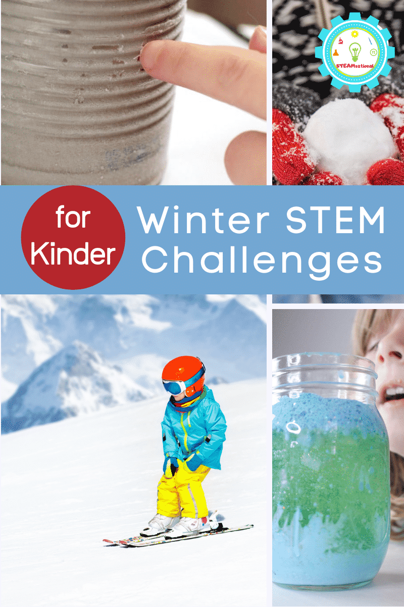 Fun Winter STEM Activities For Kindergarten Kiddos