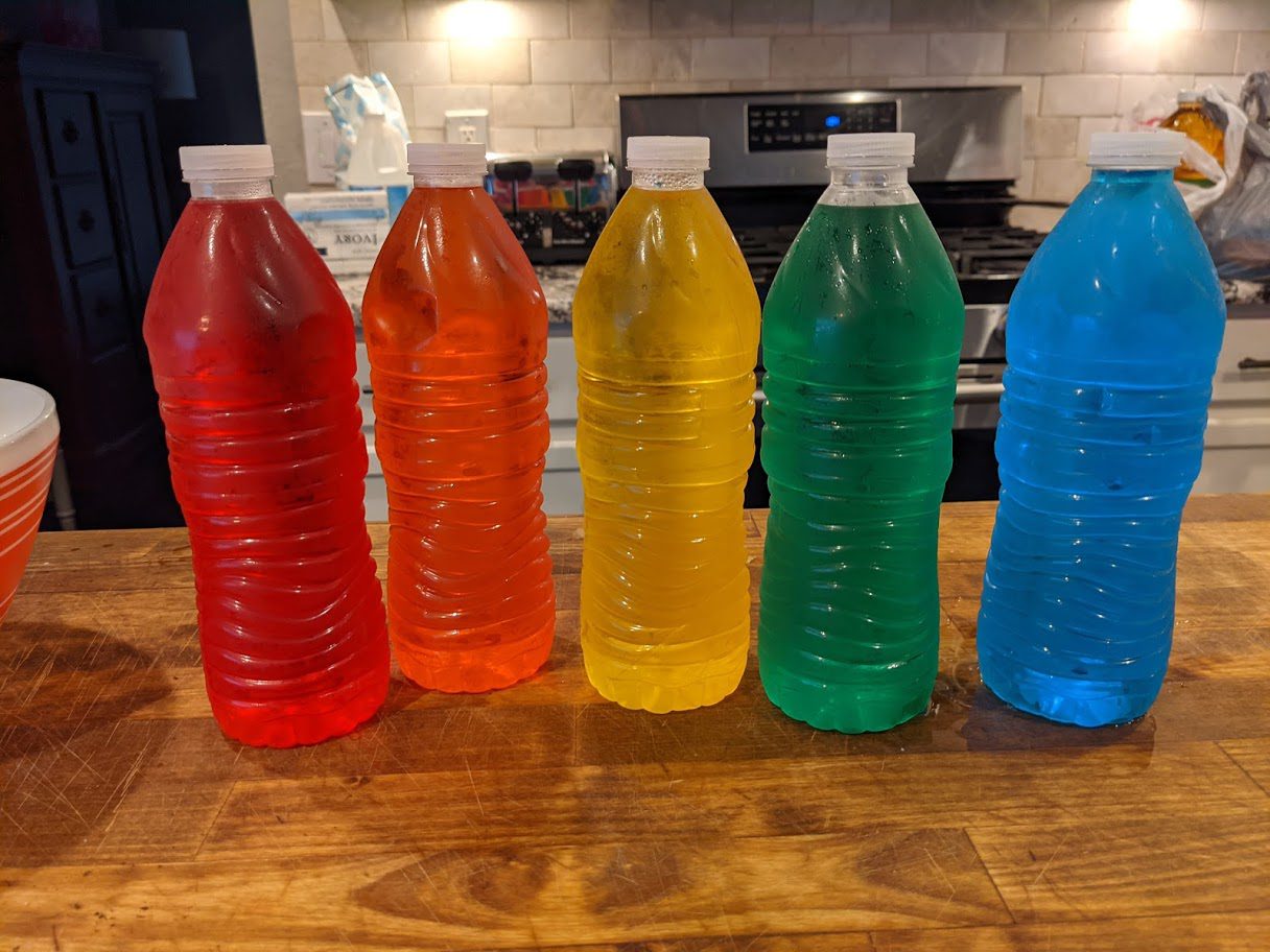 How to Make an Instant Ice Rainbow
