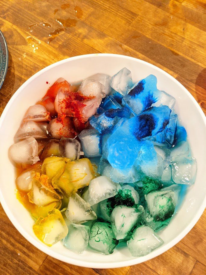 How to Make an Instant Ice Rainbow